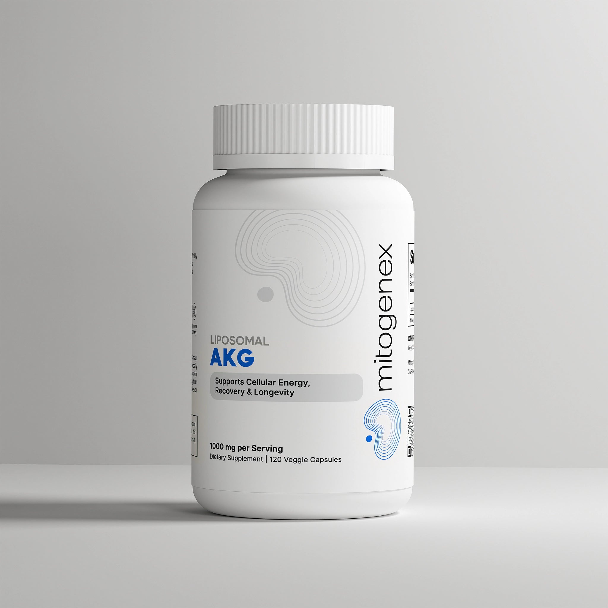 Liposomal AKG 1000 mg | Mitochondrial Energy & Recovery | Mitogenex